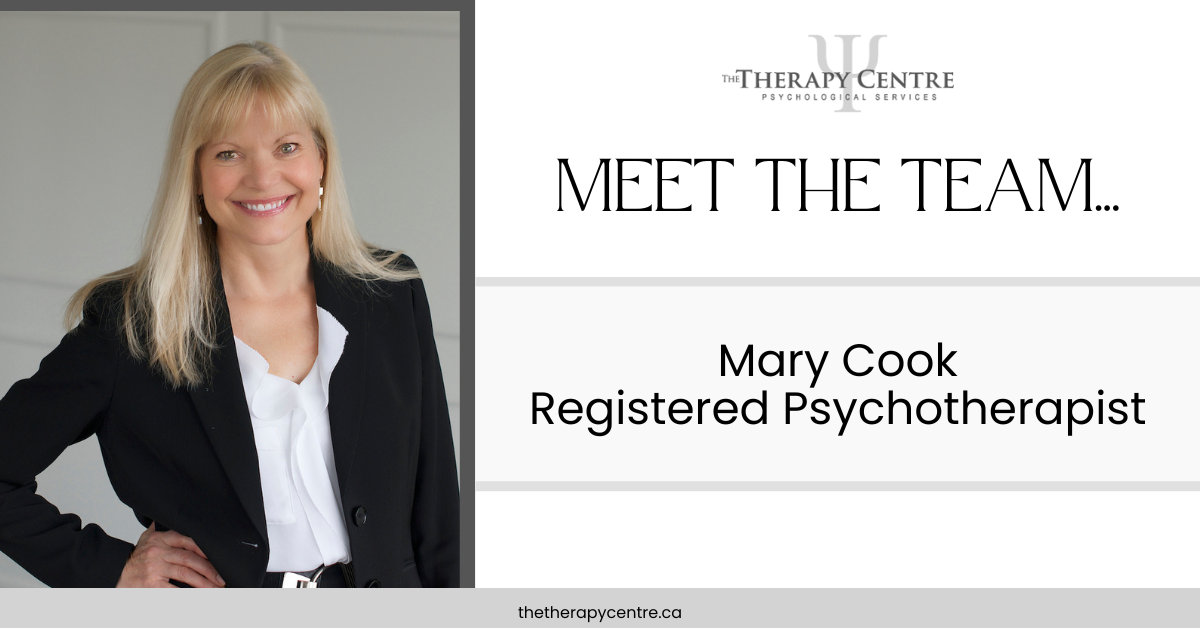 Mary Cook, Registered Psychotherapist | The Therapy Centre